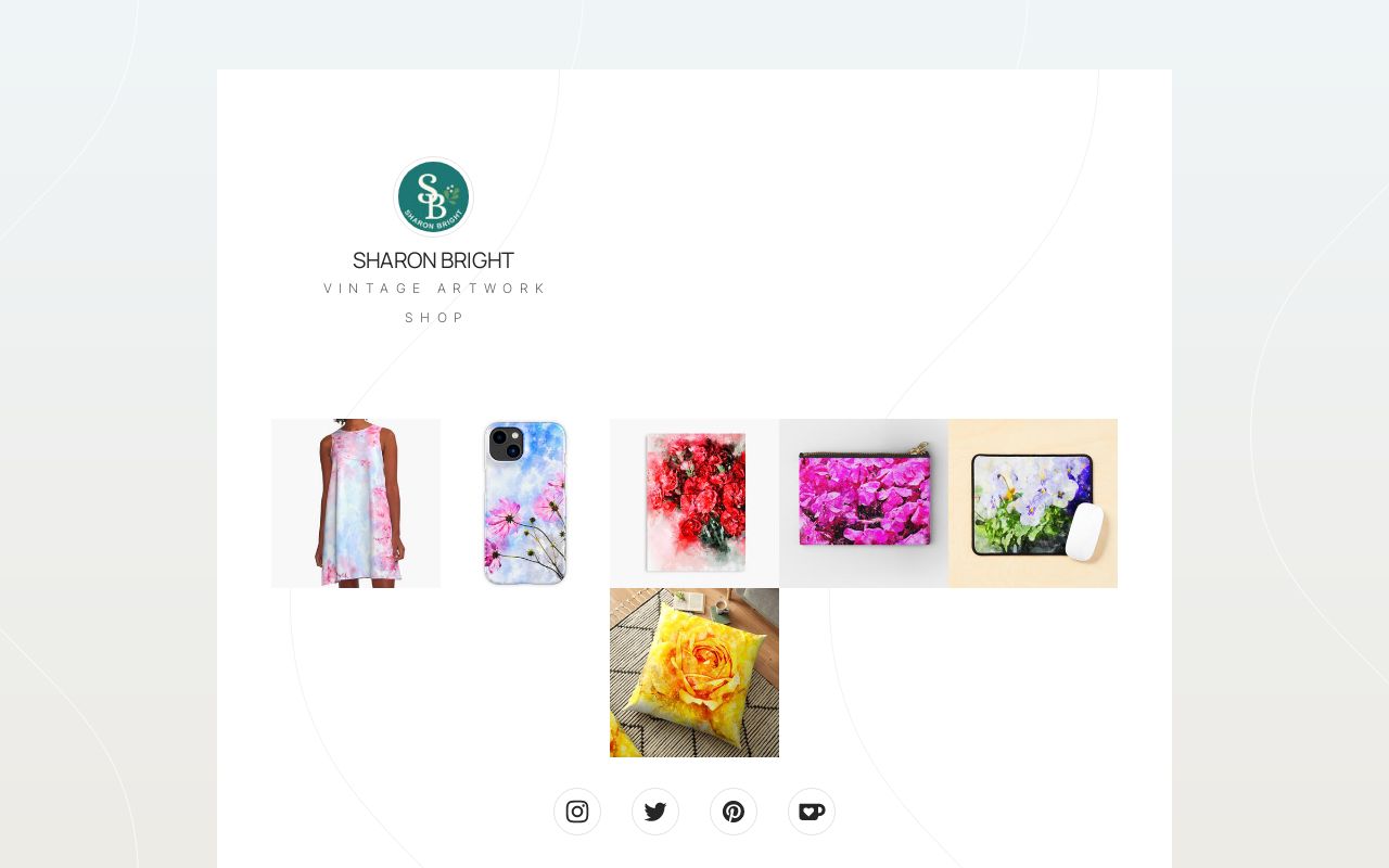 Vintage Art | SHARON BRIGHT